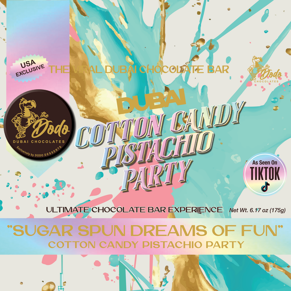 Viral Dubai Cotton Candy Pistachio Party Ultimate Chocolate Bar Experi ...